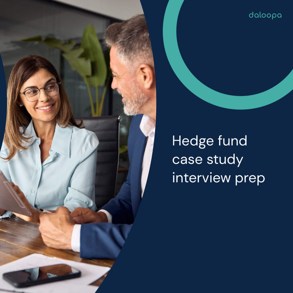 Hedge fund Case Study Interview Prep: Investment Banking Modeling Prep and Model Example