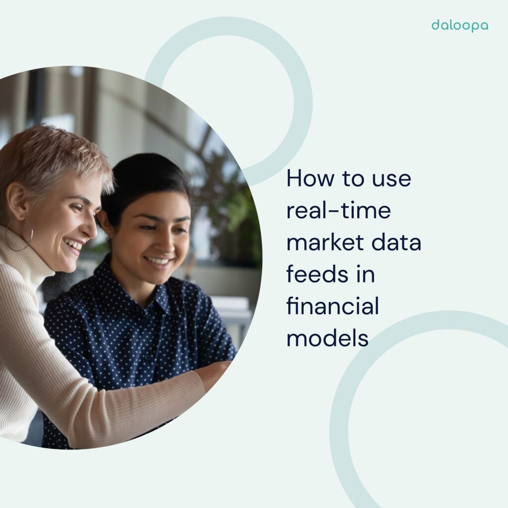 How to Use Real-Time Market Data Feeds in Financial Models