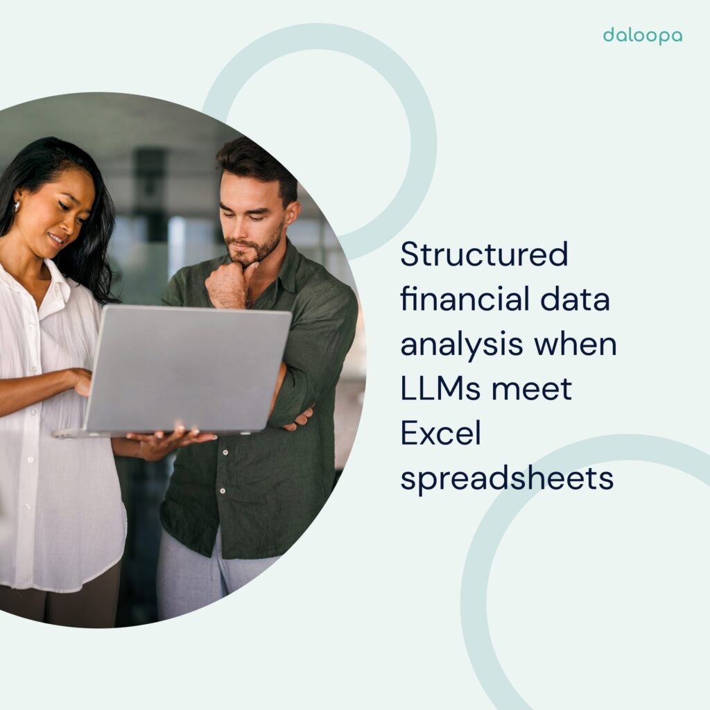 Structured Financial Data Analysis: When LLMs Meet Excel Spreadsheets